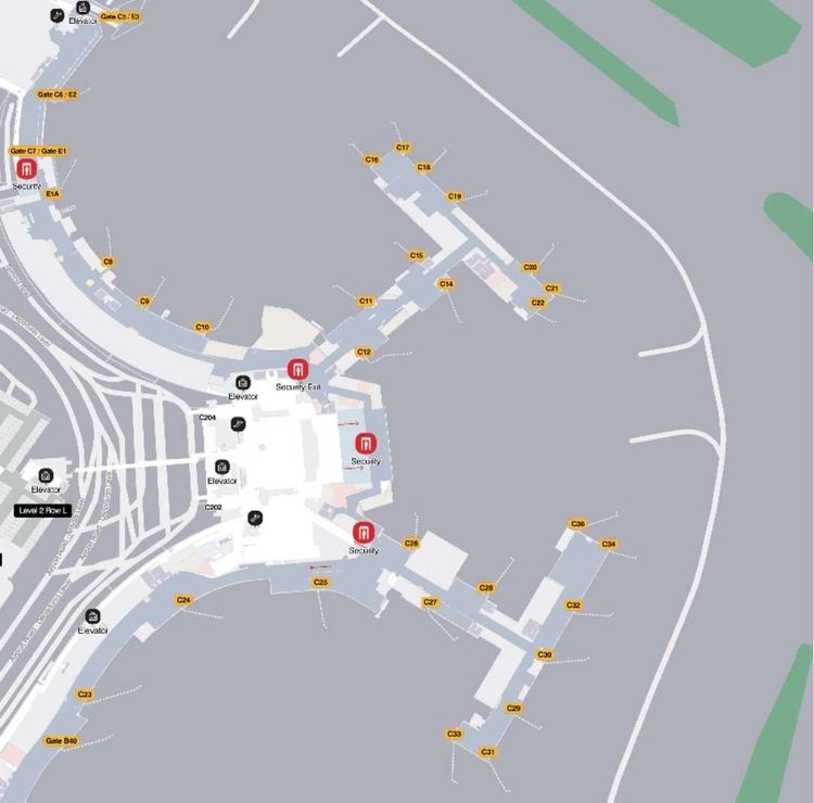 BOS Airport Layout: Terminal Map & Amenities | LUXY Ride